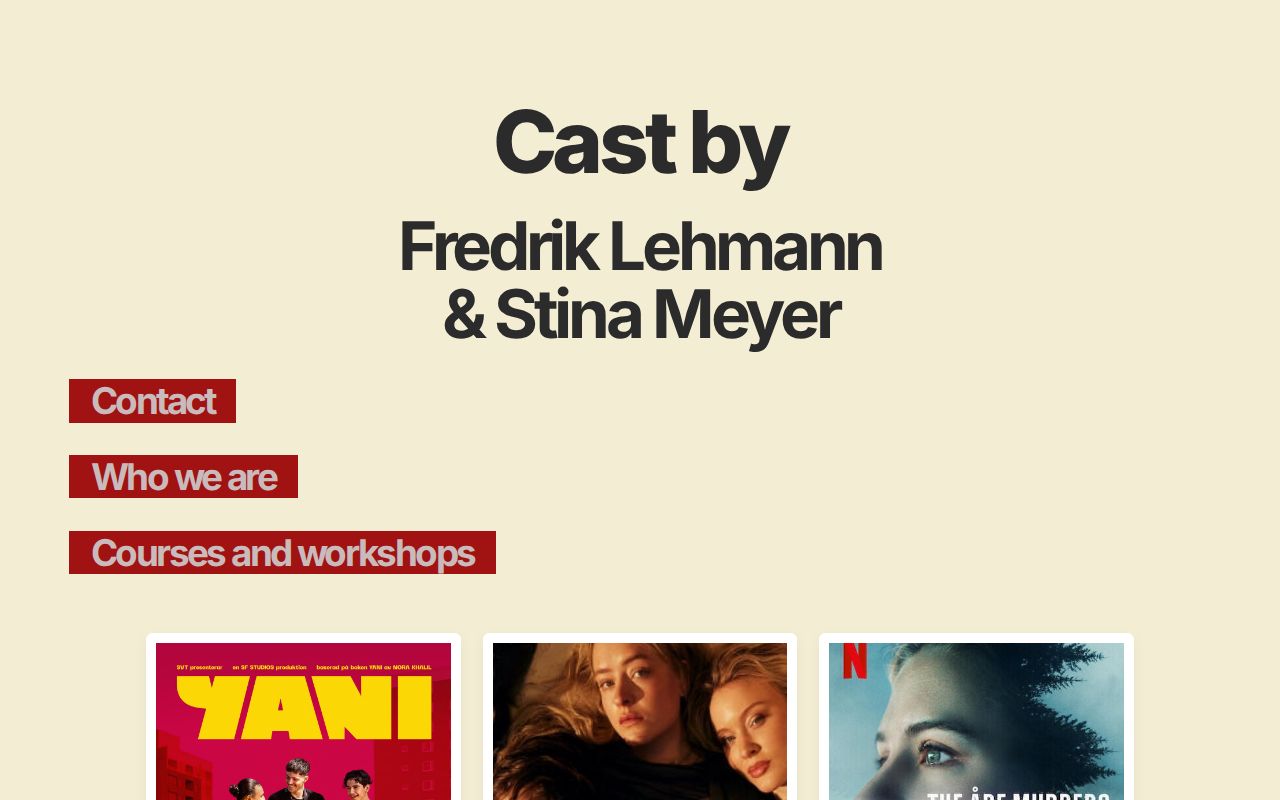 Cast by